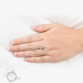 Periwinkle Blue Sapphire - Genuine Loose 8x7mm Oval Cut, 1.7 Carats ⋆ ...