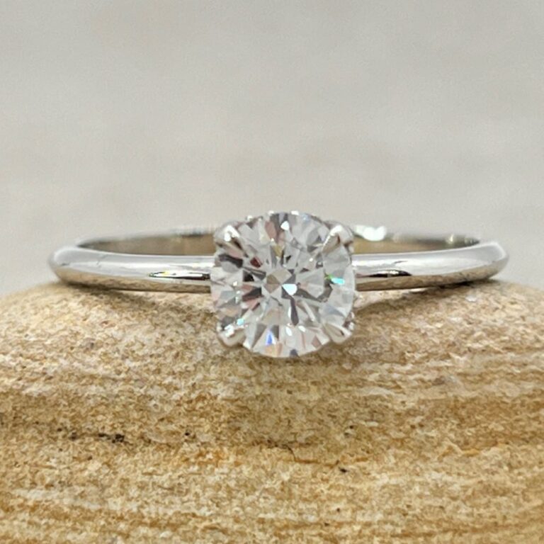 Round Cut Loose Diamond, Genuine Natural White Diamond .46 carats ⋆ ...